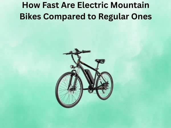 How Fast Are Electric Mountain Bikes Compared To Regular Ones? - RC Fact