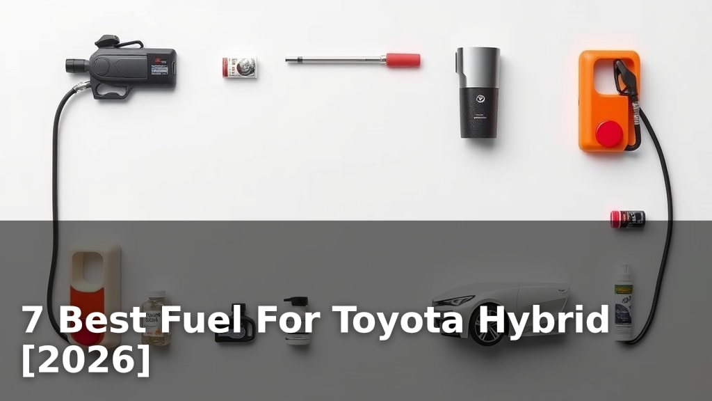 7 Best Fuel For Toyota Hybrid [2026]